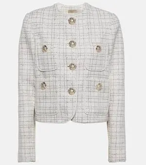 Elie Saab Embellished Tweed Jacket