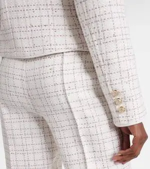 Elie Saab Embellished Tweed Jacket