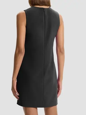 Theory Crepe Shift Minidress
