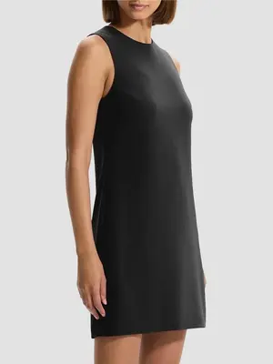 Theory Crepe Shift Minidress
