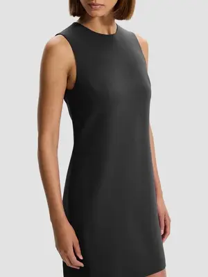Theory Crepe Shift Minidress