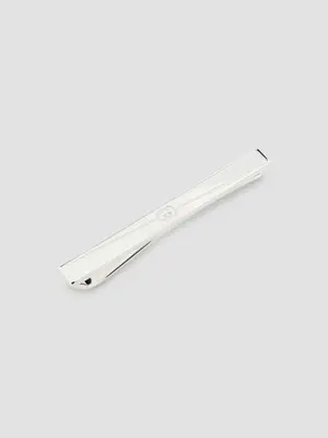 Gucci Tag Tie Bar, 60x60mm - Silver