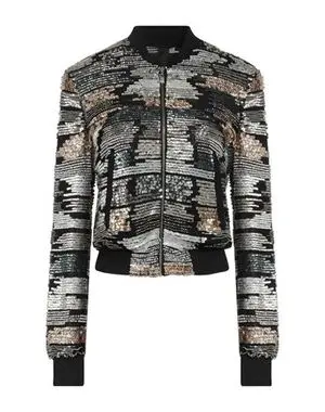 Pinko Embellished Zip-up Sweatshirt