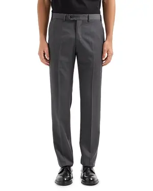 Emporio Armani Essential G Line Straight Leg Trousers - Gray