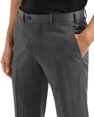 Emporio Armani Essential G Line Straight Leg Trousers - Gray