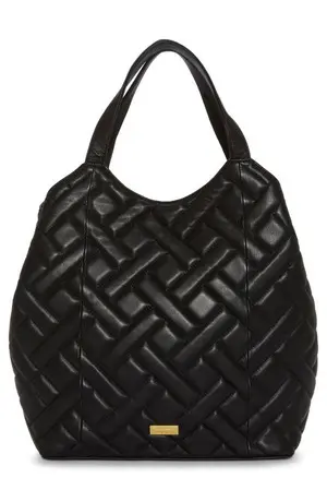 Vince Camuto Kisho Leather Shoulder Bag - Black