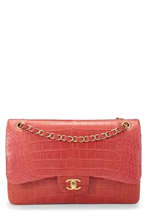 Chanel Alligator Half Flap