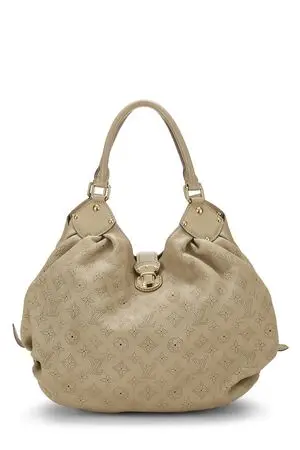 LOUIS VUITTON Opal Monogram Mahina Large Beige