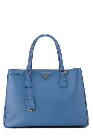 Prada Prada Saffiano Executive Tote Blue