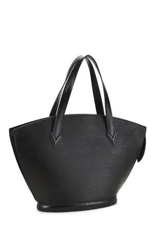 LOUIS VUITTON Epi St. Jacques Top Handle Bag - Black