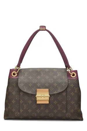 LOUIS VUITTON Monogram Canvas Olympe - Brown