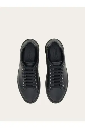 FERRAGAMO Low Top Sneaker - Black