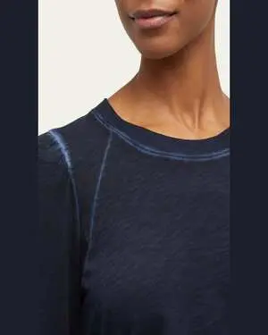 Veronica Beard Mason Long Sleeve Tee