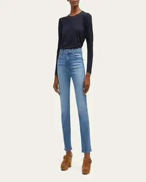 Veronica Beard Mason Long Sleeve Tee