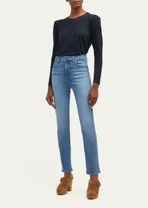 Veronica Beard Mason Long Sleeve Tee