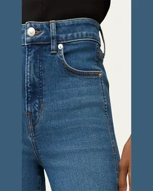 Veronica Beard Carson Flare Jeans - Serendipity