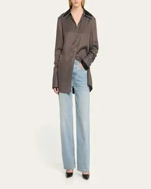 INTERIOR The Remy Wide Leg Jeans