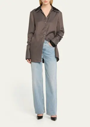 INTERIOR The Remy Wide Leg Jeans