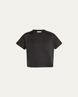 Simkhai Addy Short-sleeve Combo T-shirt - Black