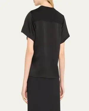 Simkhai Addy Short-sleeve Combo T-shirt