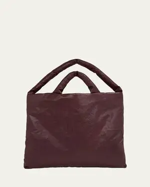KASSL EDITIONS Large Oil Tote Bag - Cherry