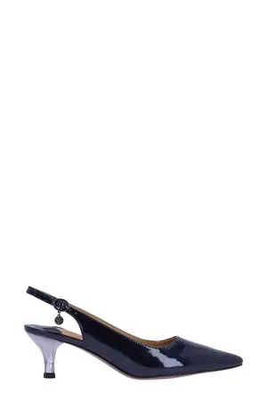 J. Reneé Ferryanne Slingback Pumps - Navy