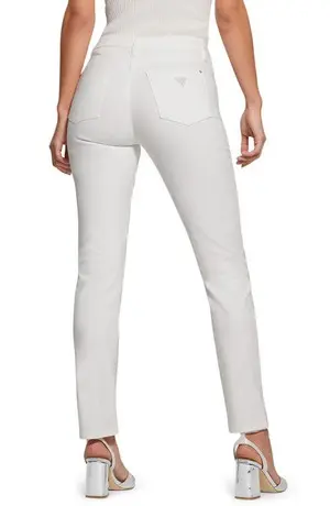 Guess Rhinestone Embellished Slim Fit Pants