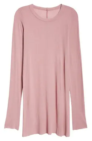 Rick Owens Forever Rib Jersey T-shirt - Dusty Pink