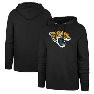 '47 Jacksonville Jaguars Imprint Headline Pullover Hoodie - Black