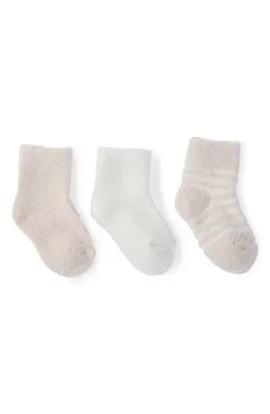 Barefoot Dreams 3-pack Socks - Pink