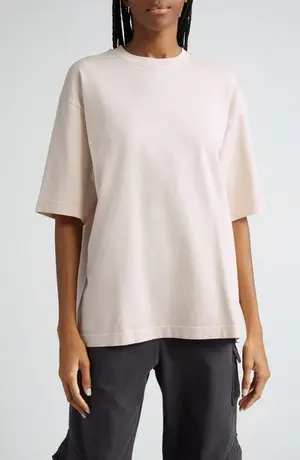Acne Studios Extorr Logo T-shirt - Soft Pink