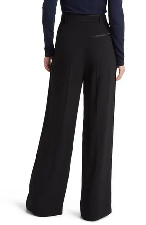 BOSS Timoa Pleated Wide Leg Trousers