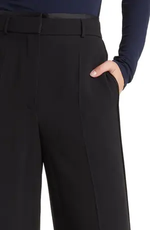 BOSS Timoa Pleated Wide Leg Trousers