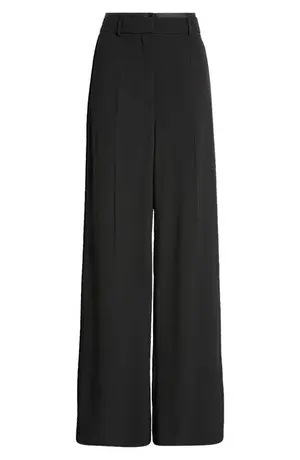 BOSS Timoa Pleated Wide Leg Trousers