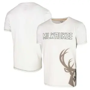 STADIUM ESSENTIALS Milwaukee Bucks Scoreboard T-shirt - White