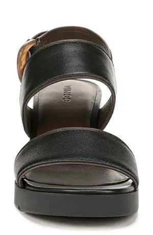 Vince Roma Slingback Platform Wedge Sandal