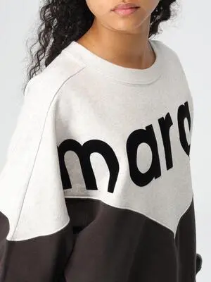 Isabel Marant Étoile Marant" Logo Sweatshirt - Black