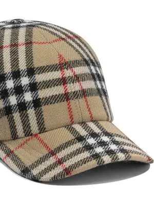 Burberry Check Baseball Cap