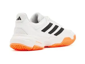 Adidas Courtjam Control 3 Tennis Shoes - White