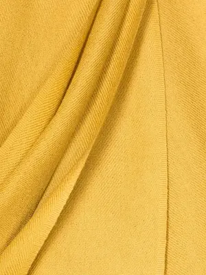 N.peal Cashmere Frayed-trim Pashmina Shawl