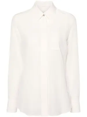 LANVIN Silk Crepe De Chine Shirt