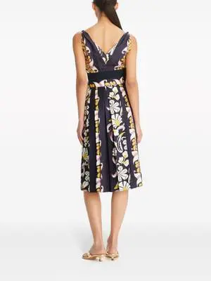 Tory Burch Floral-print Silk Top