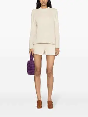 Alanui Knitted Shorts - Neutrals