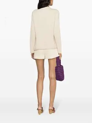 Alanui Knitted Shorts - Neutrals