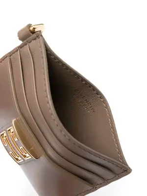 Givenchy 4g Leather Card Holder