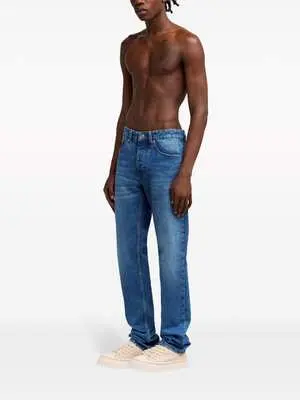 AMI Paris Straight-leg Jeans - Blue