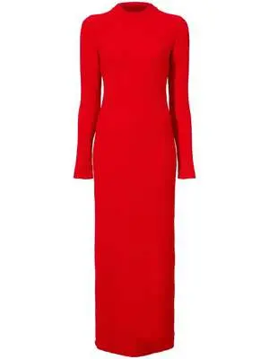 Proenza Schouler Lara Knit Maxi Dress - Red