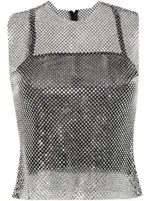 Philosophy Di Lorenzo Serafini Rhinestone-embellished Top