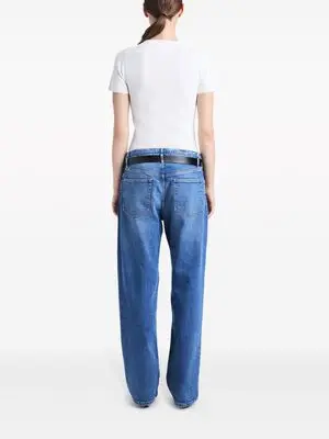Proenza Schouler Ribbed Crewneck T-shirt - White