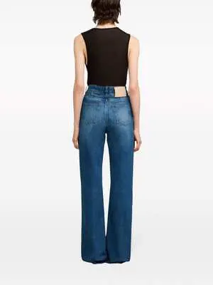 Ami High-rise Flared-leg Jeans